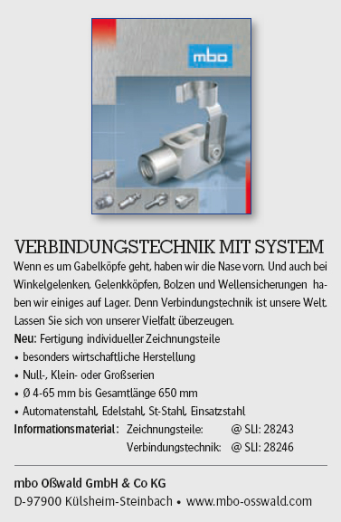 Verbindungstechnik mit System