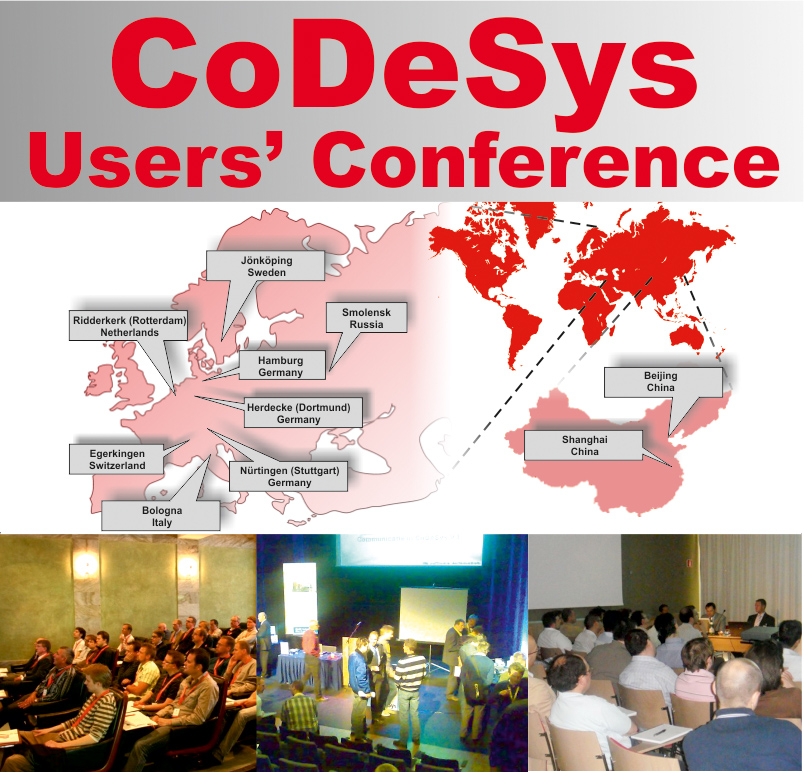 CoDeSys Users’ Conference wieder international auf Tour