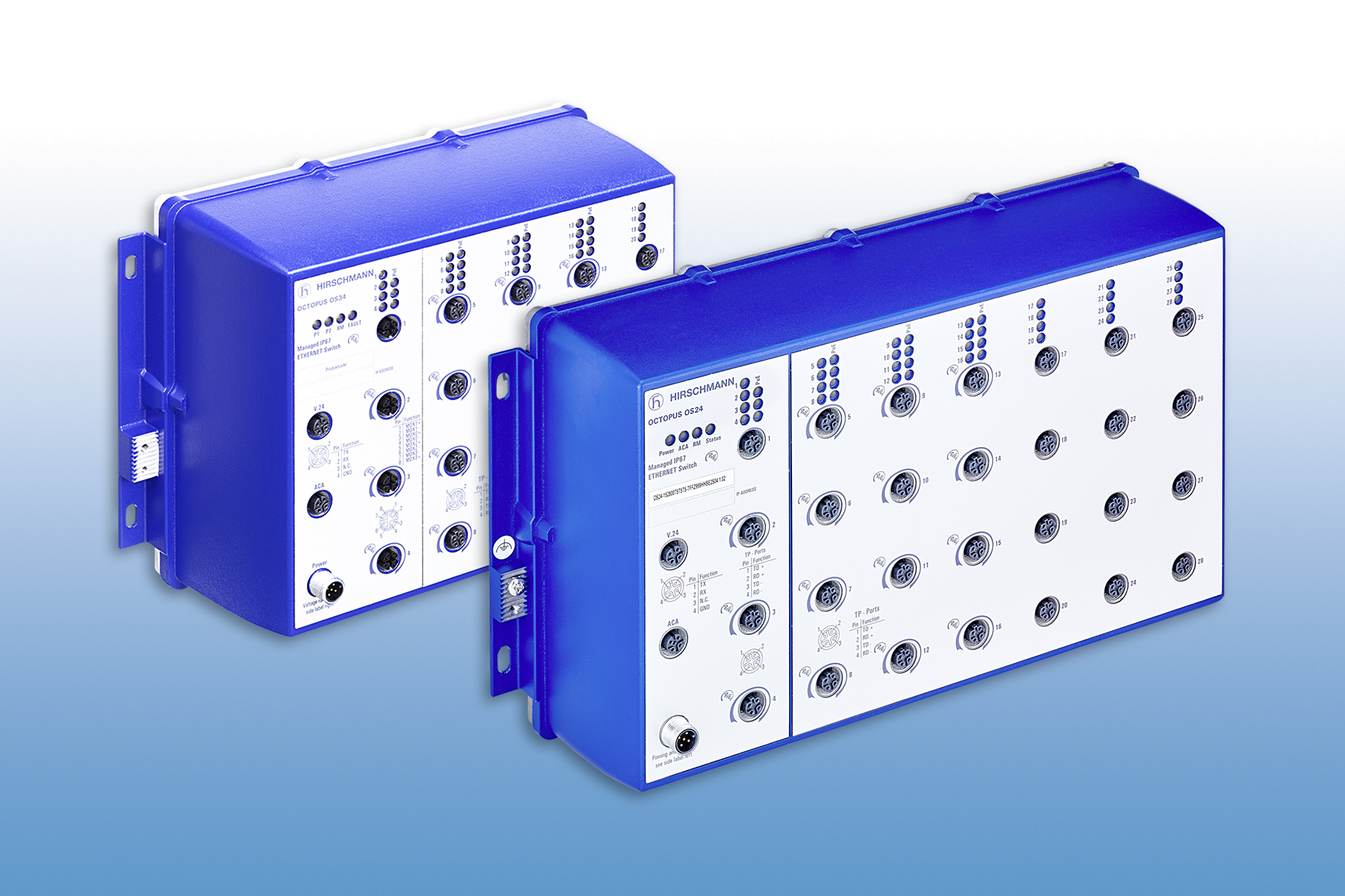 Managed IP67 PoE-Switches