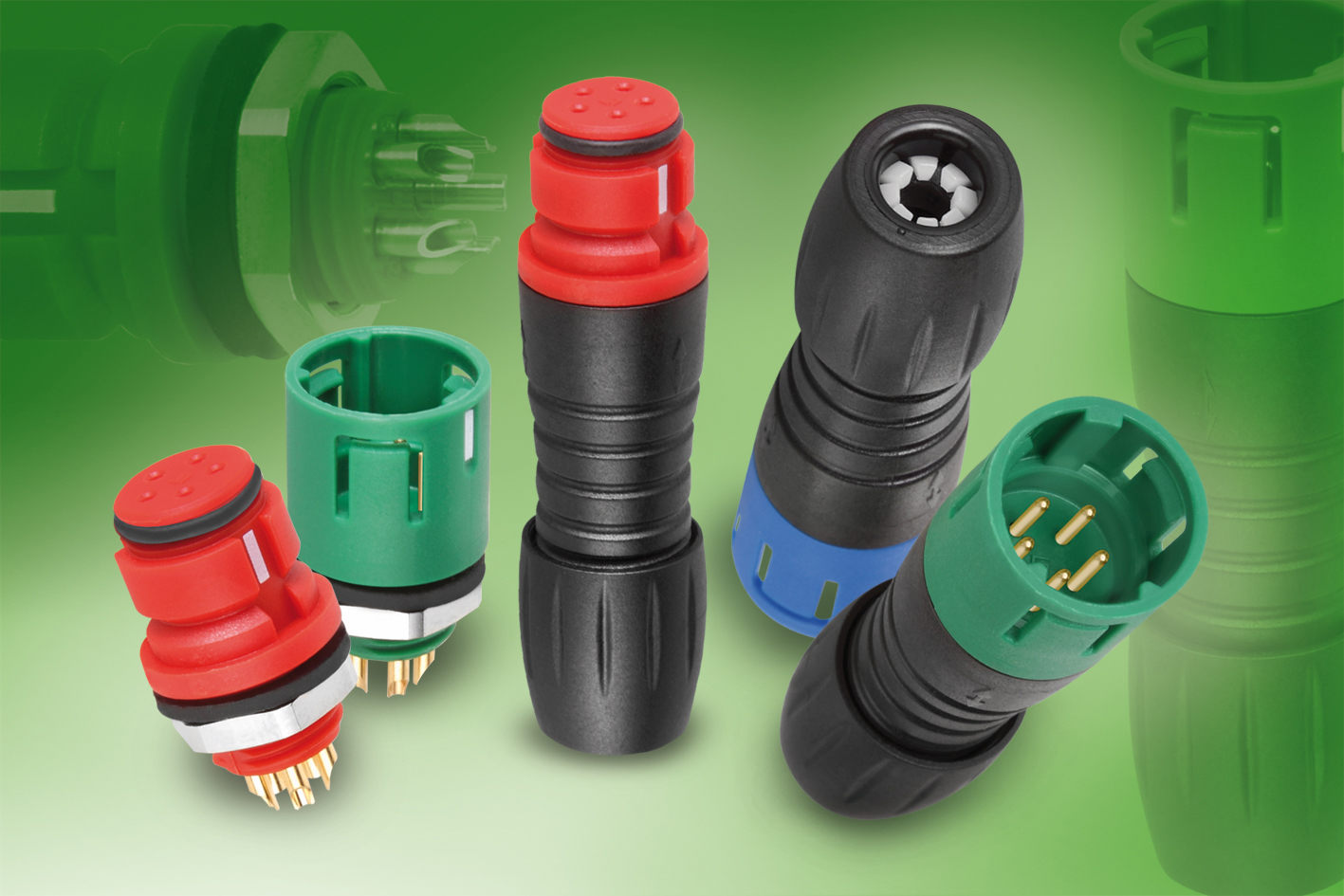 Snap-in IP67 Steckverbinder