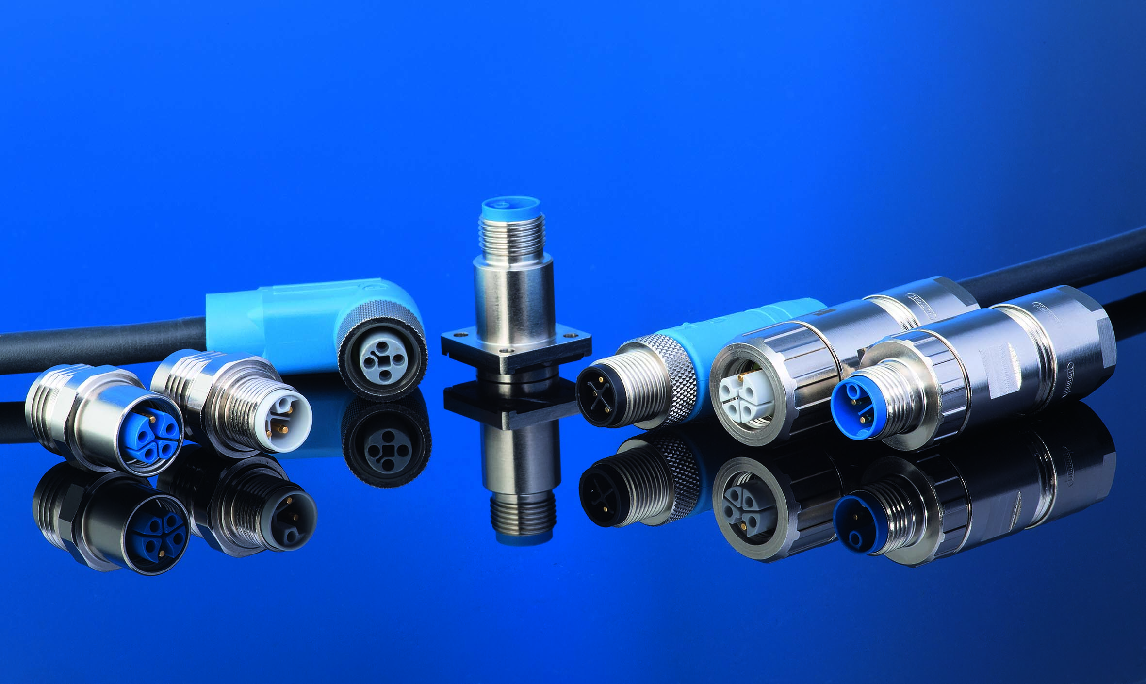 M12 Power-Stecker-Familie