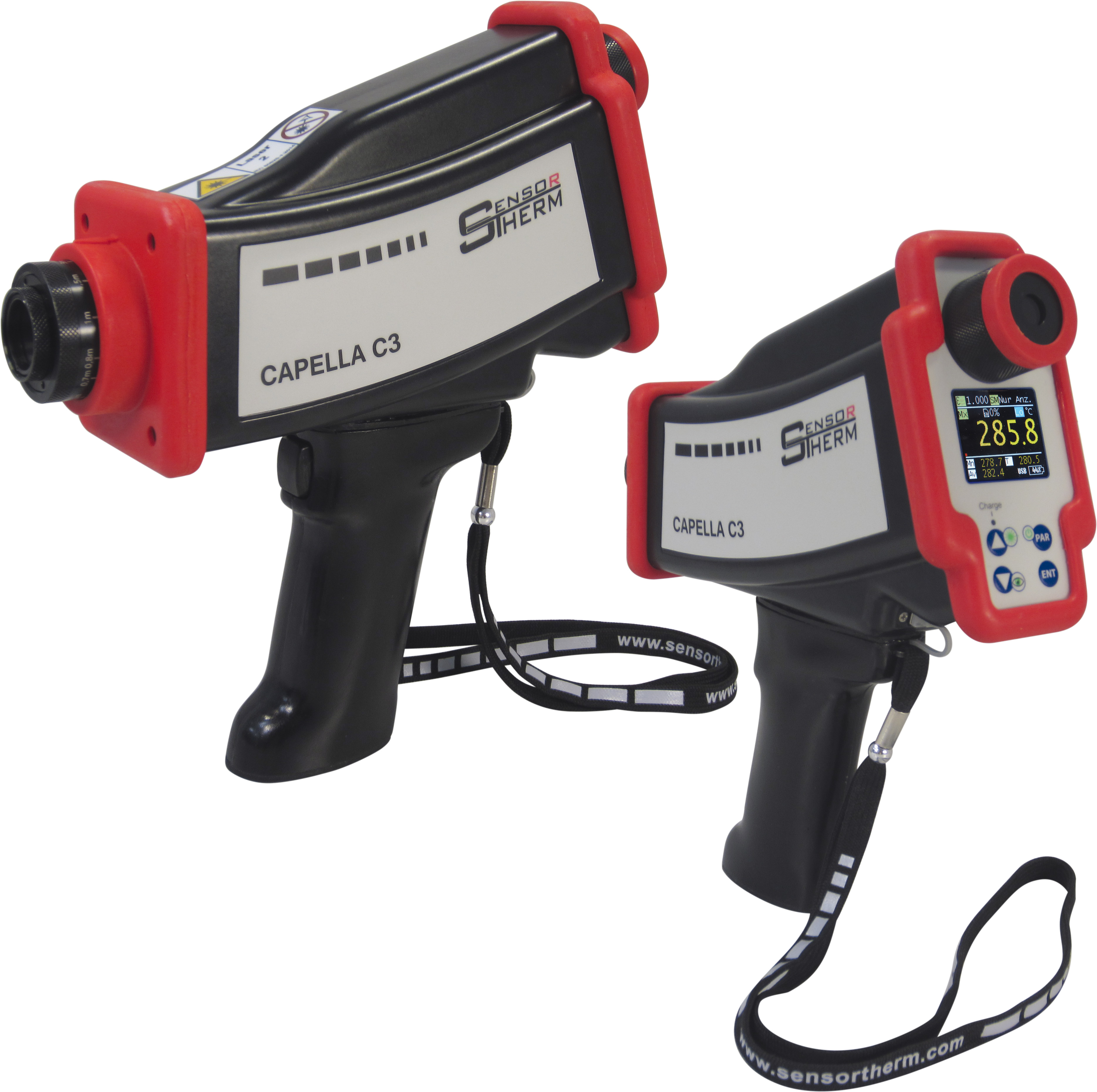 Robuste Hand-Pyrometer