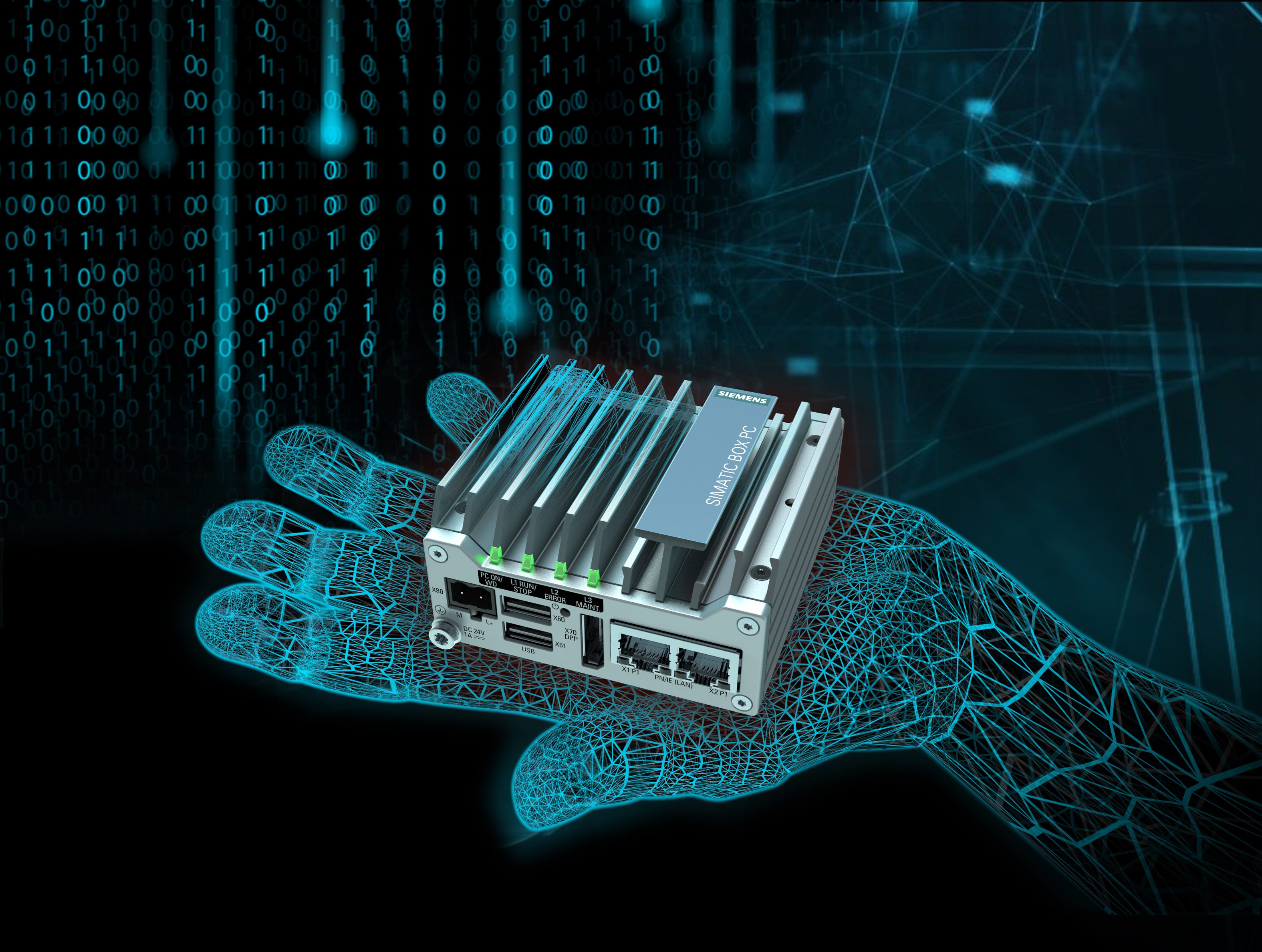 Kompakter Industrie-PC verbindet Maschinen untereinander und mit der Cloud