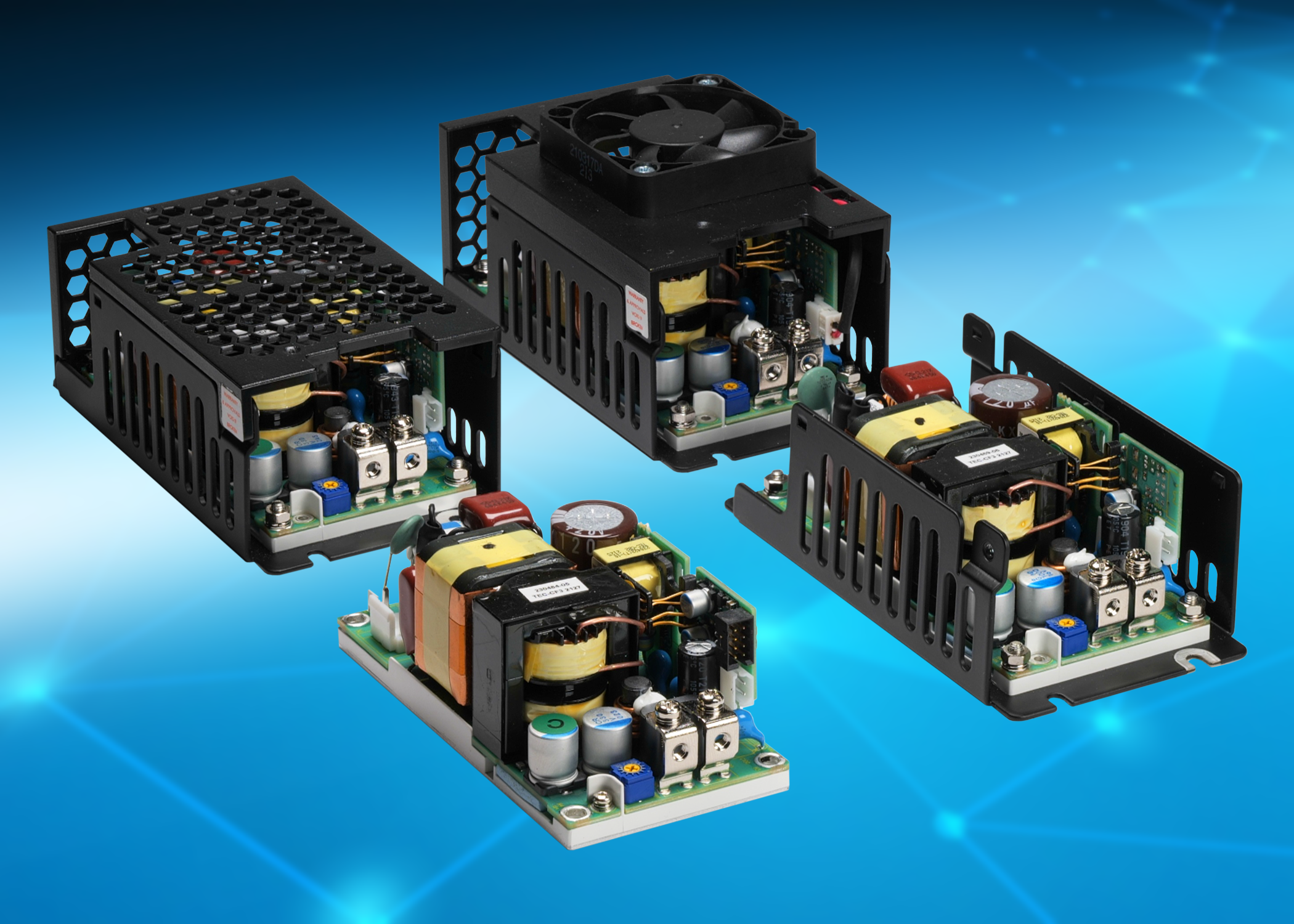 Kompakte 250W Stromversorgungen