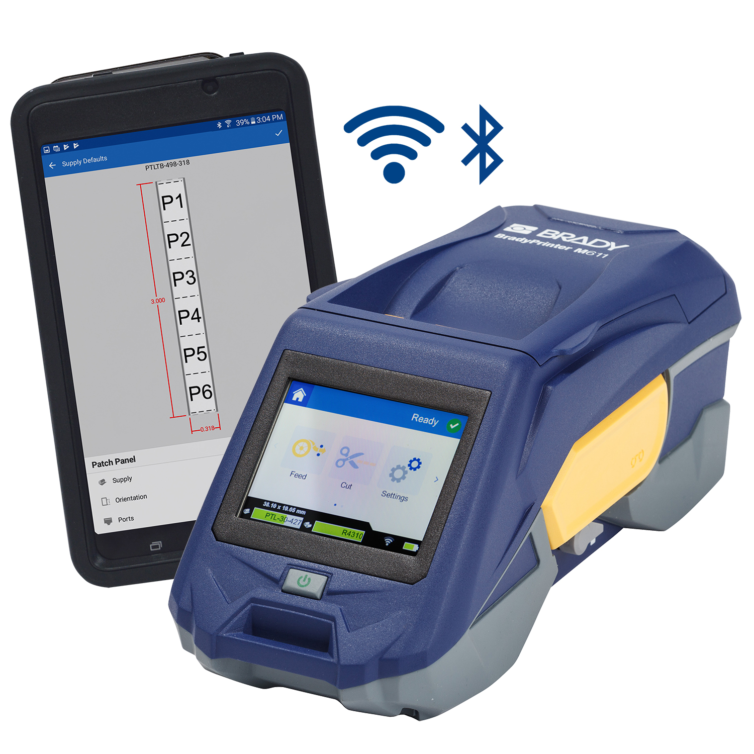 Mobiler Drucker mit Smartphone-Bedienung