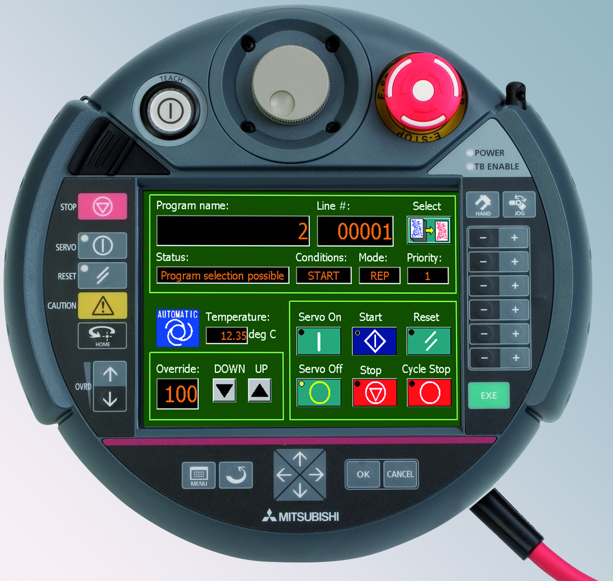 Roboter Teaching-Box