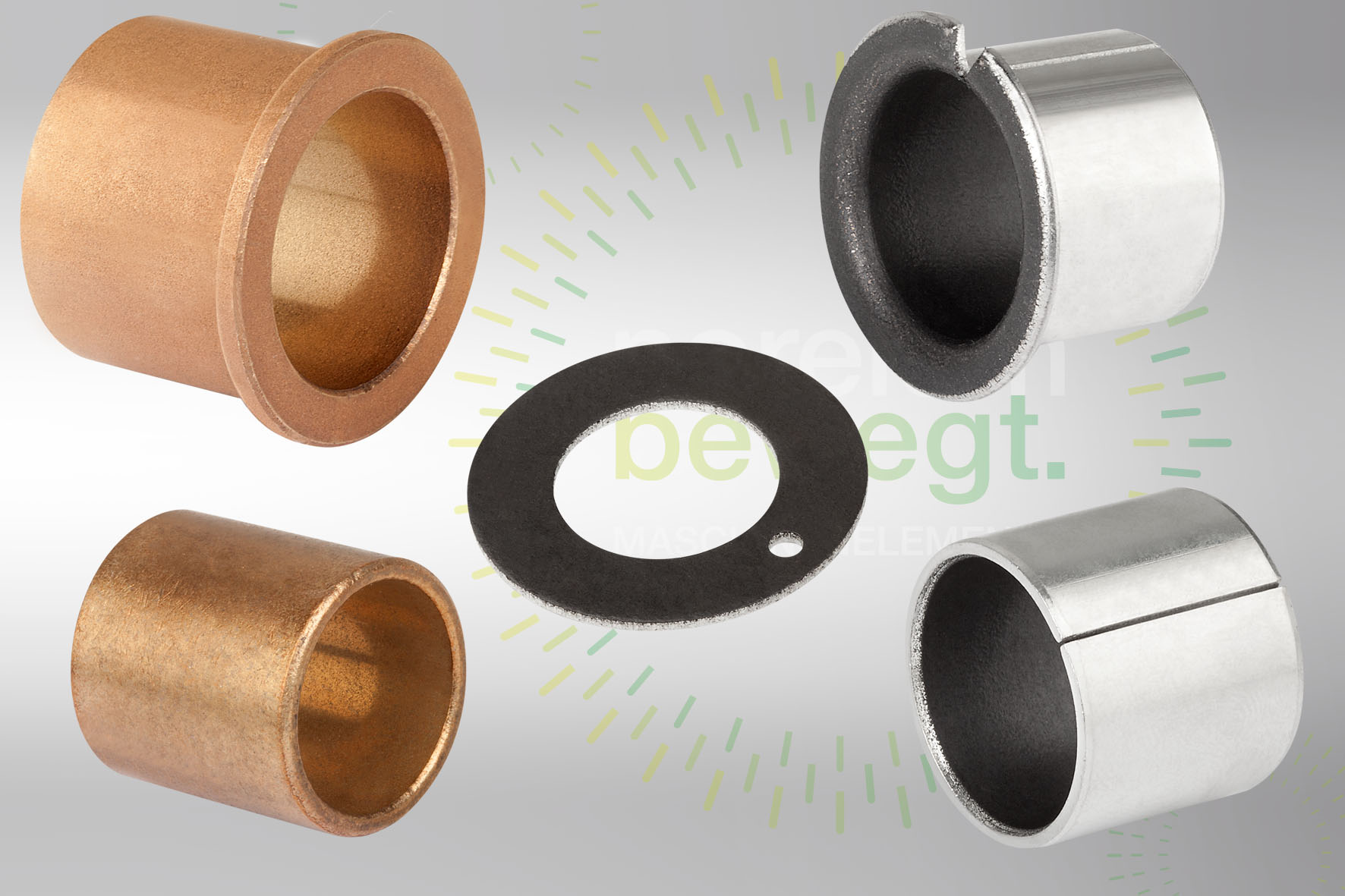 Einbaufertige Gleitlager