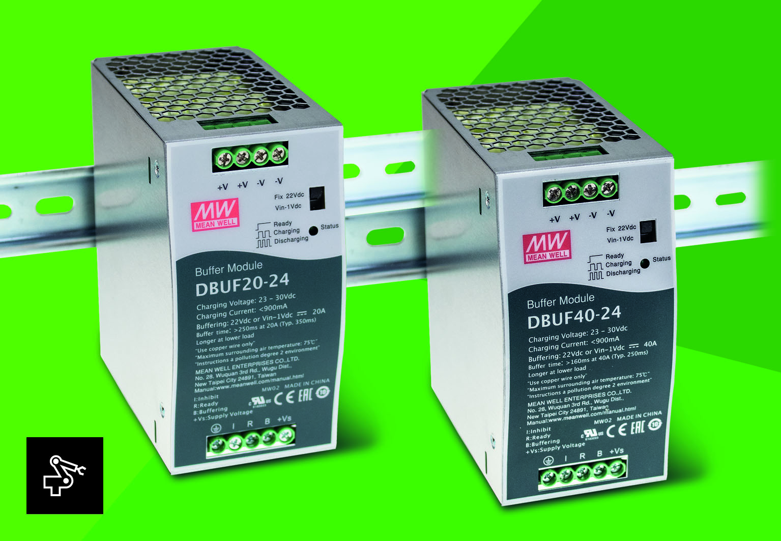 Batterielose USV-Module