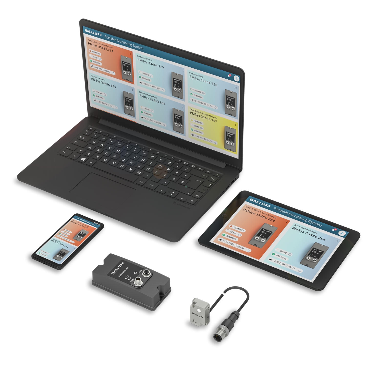 Mobiles Monitoring Set