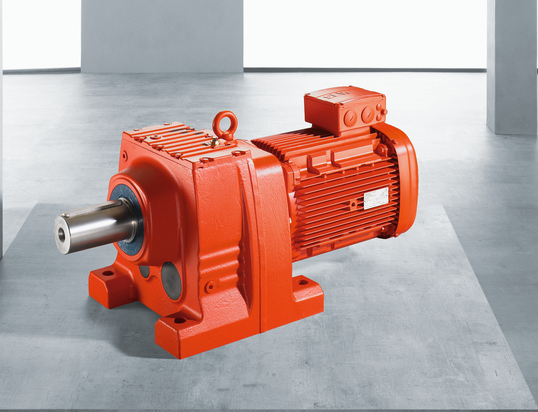 Leistungsstarkes Stirnradgetriebe R 127