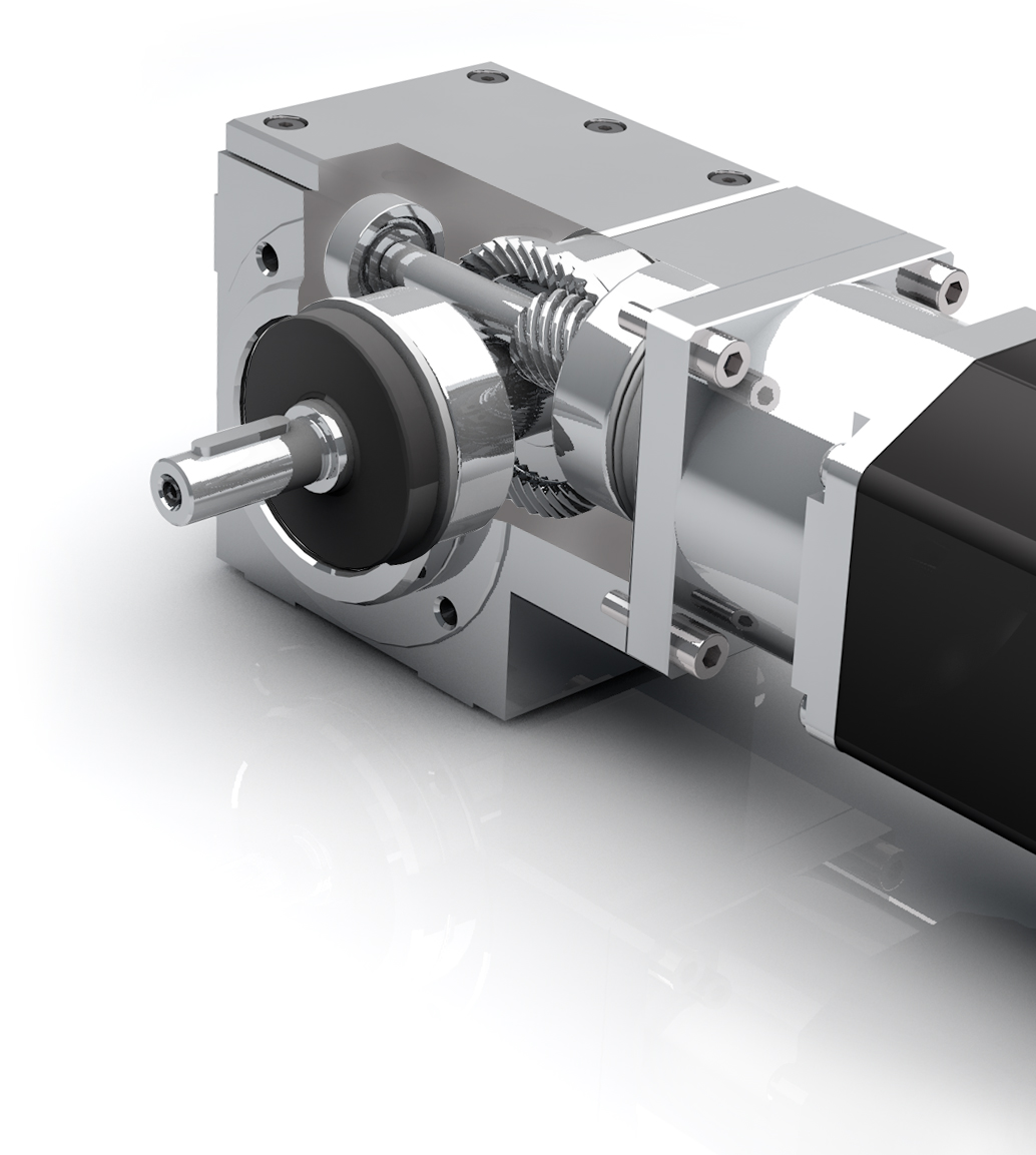 SpiroTec Winkelgetriebe in Monoblock-Bauweise