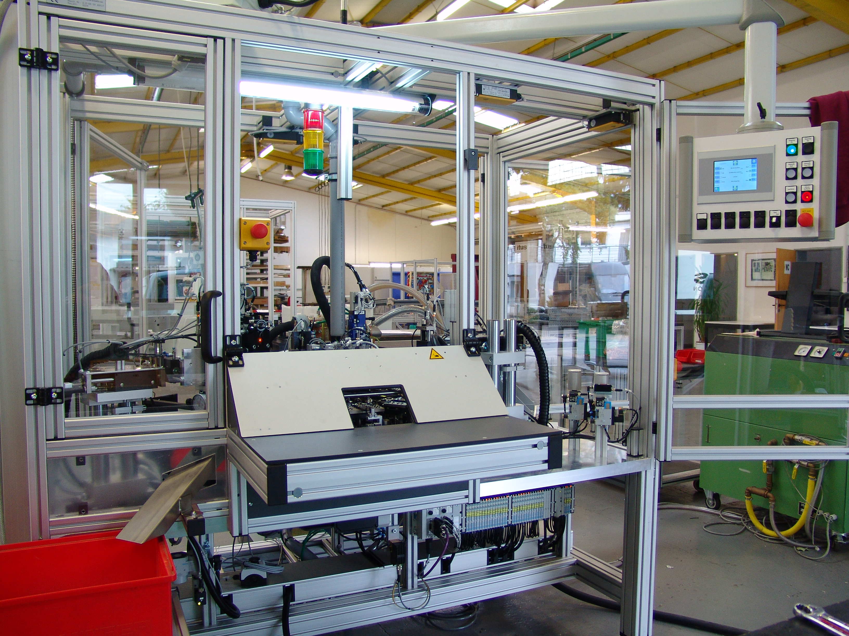 Systembauelemente für Rundtaktmaschine