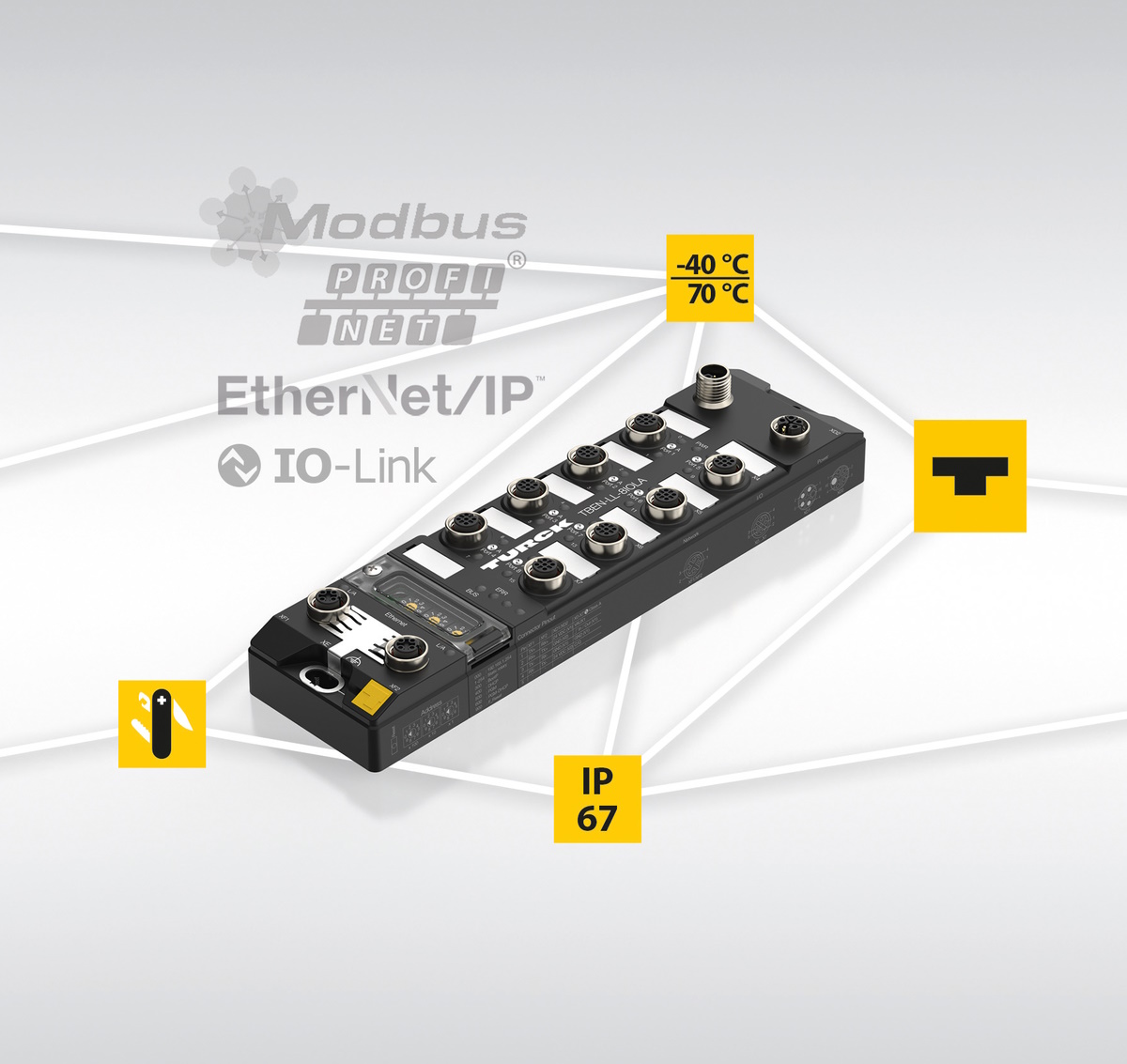 Flexibler IO-Link-Class-A-Master