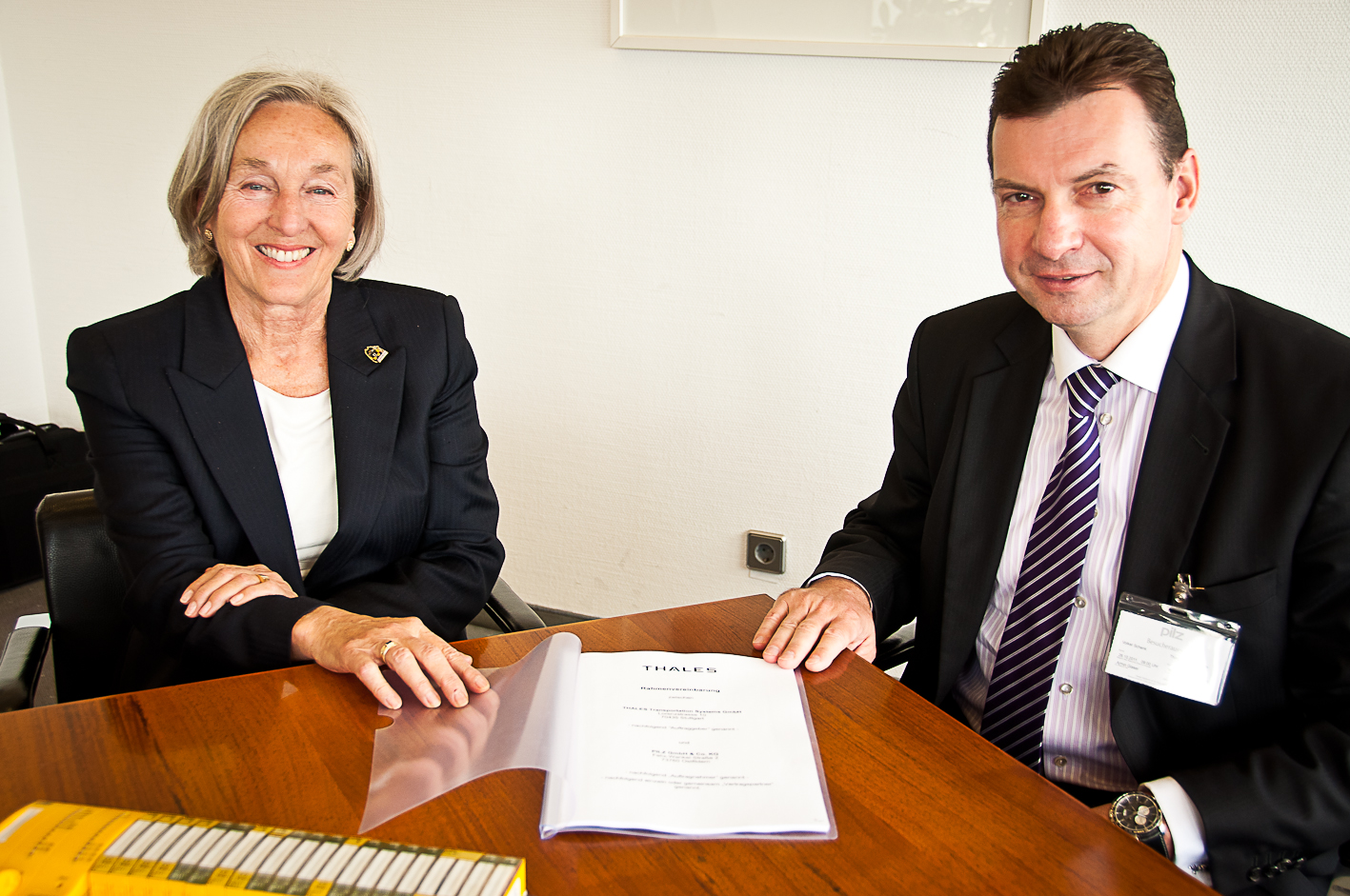 Pilz und Thales Deutschland stellen Weichen