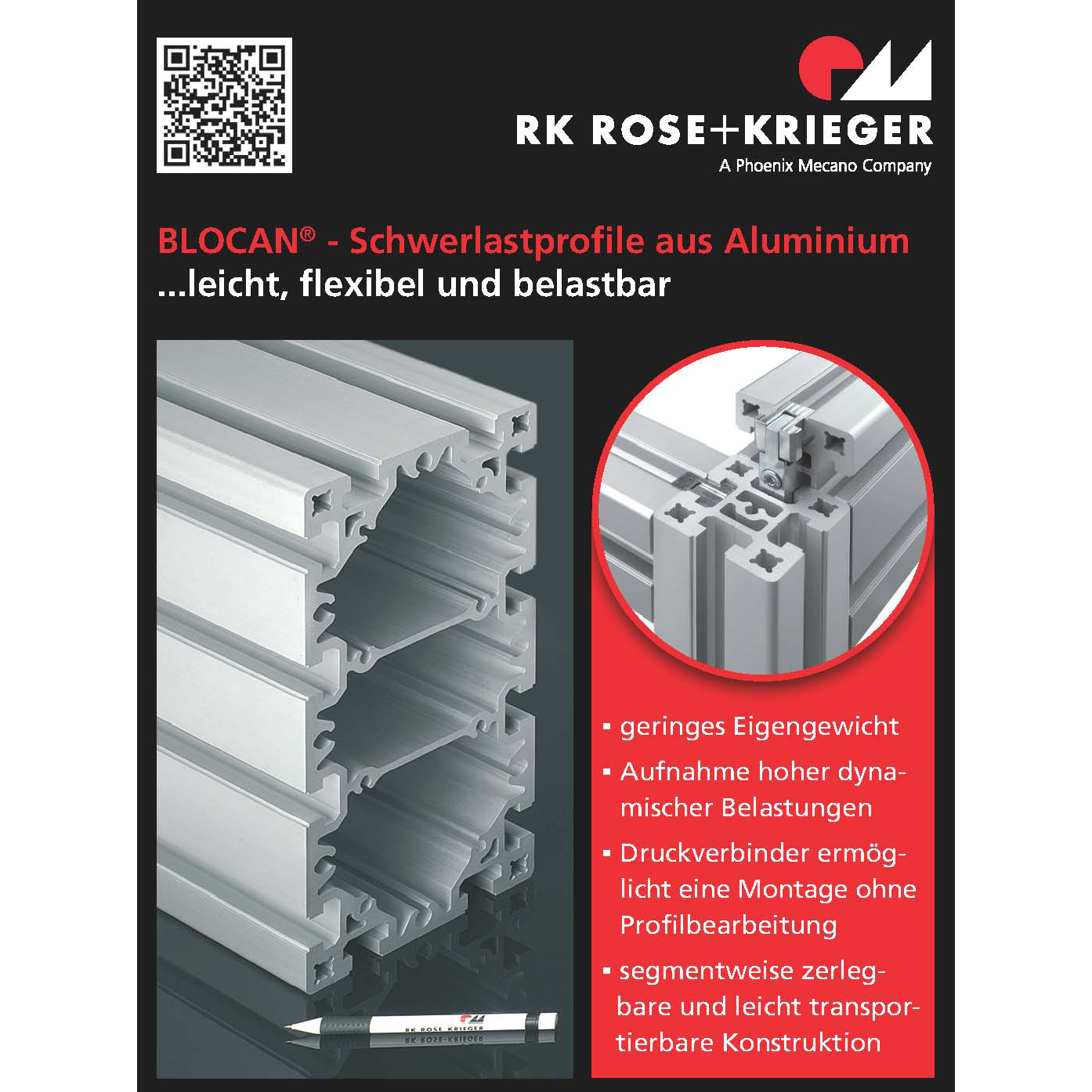 BLOCAN Schwerlastprofile aus Aluminium ...leicht, flexibel und belastbar