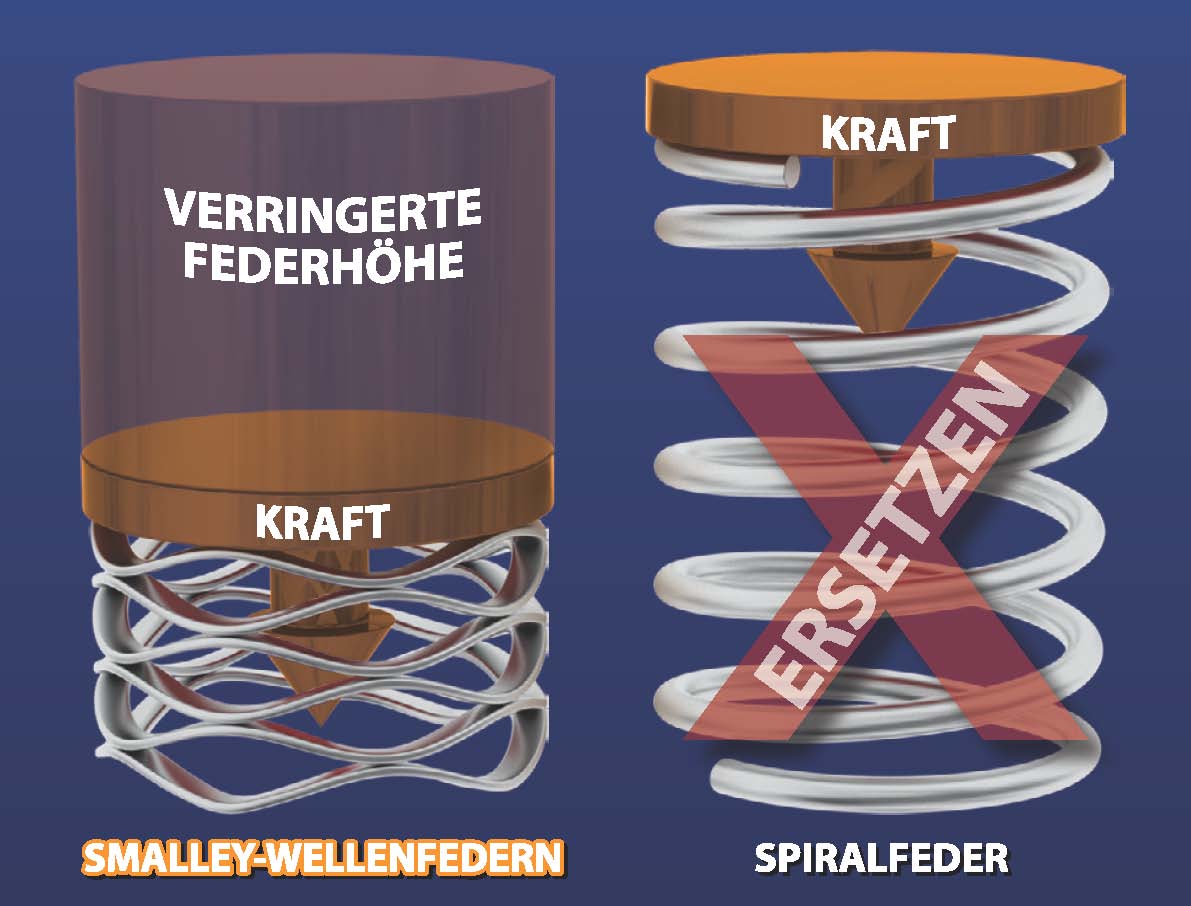 Smalley-Wellenfedern